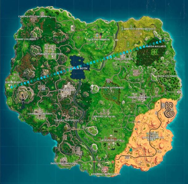 Mapa de Fortnite, más de 100 imágenes para ver y descargar