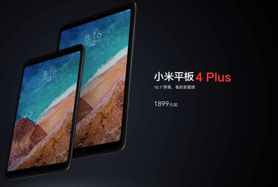 Xiaomi Mi Pad 4 Plus, tablet de 10 pulgadas con gran batería