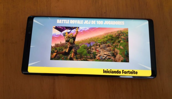 Probamos Fortnite para Android en el Samsung Galaxy Note 9