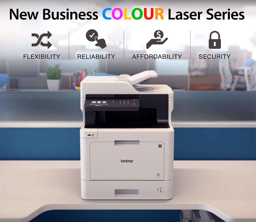 Brother MFC-L8690CDW, una impresora láser rápida y versátil