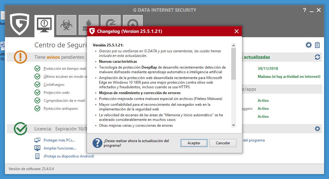 G DATA Internet Security 2019, lo hemos probado