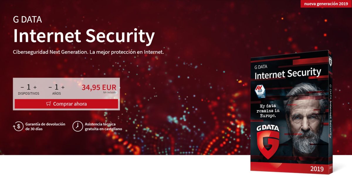 G DATA Internet Security 2019, lo hemos probado