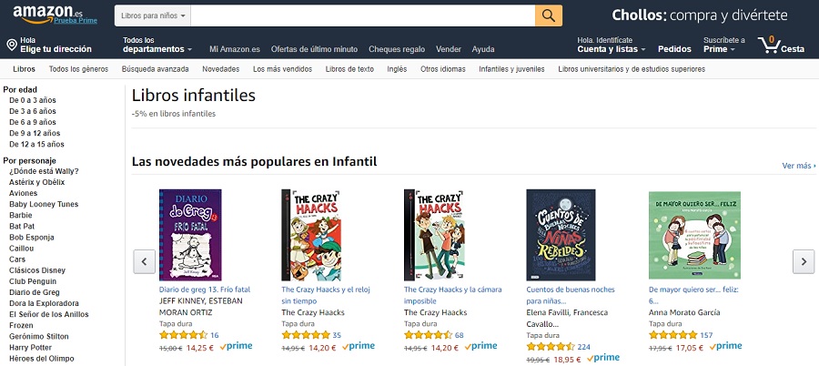 10 tiendas online para comprar libros para niños