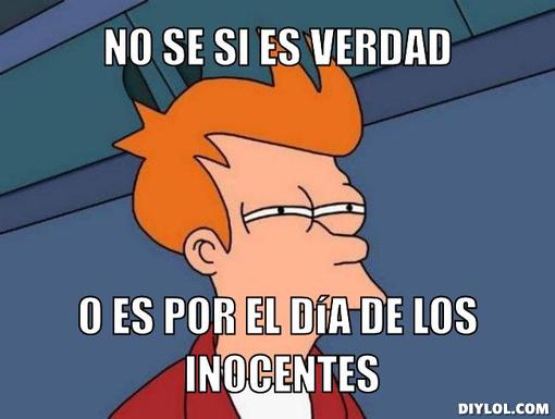 Los mejores memes del Día de los Inocentes
