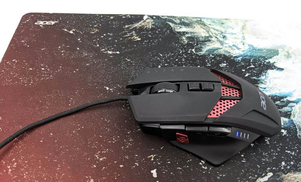 Acer Nitro Mouse NMW810, ratón gaming de hasta 4.000 dpi