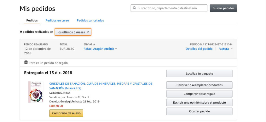 Todos los pasos y opciones para hacer una devolución en Amazon