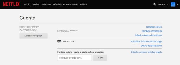 Cómo activar una tarjeta regalo o código de promoción de Netflix
