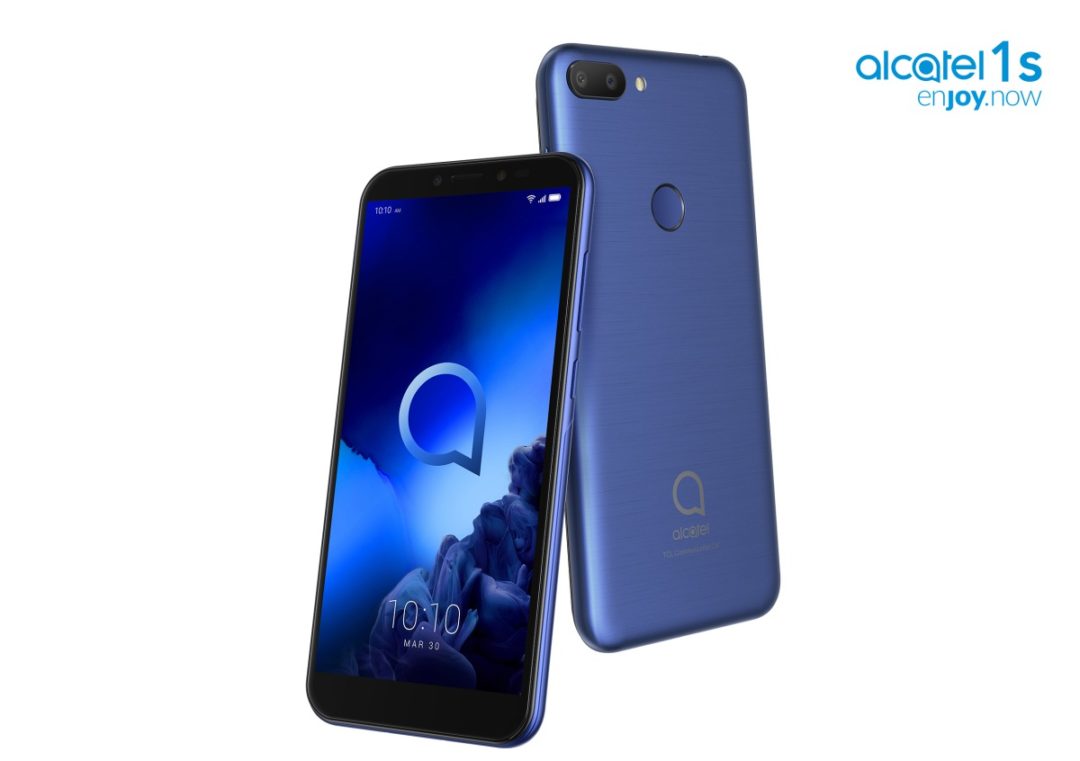 Alcatel 1S, cámara dual y pantalla panorámica en un móvil de gama baja