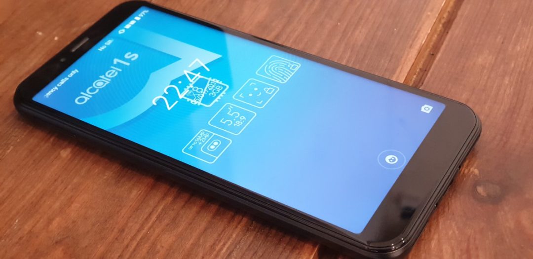 Alcatel 1S, cámara dual y pantalla panorámica en un móvil de gama baja