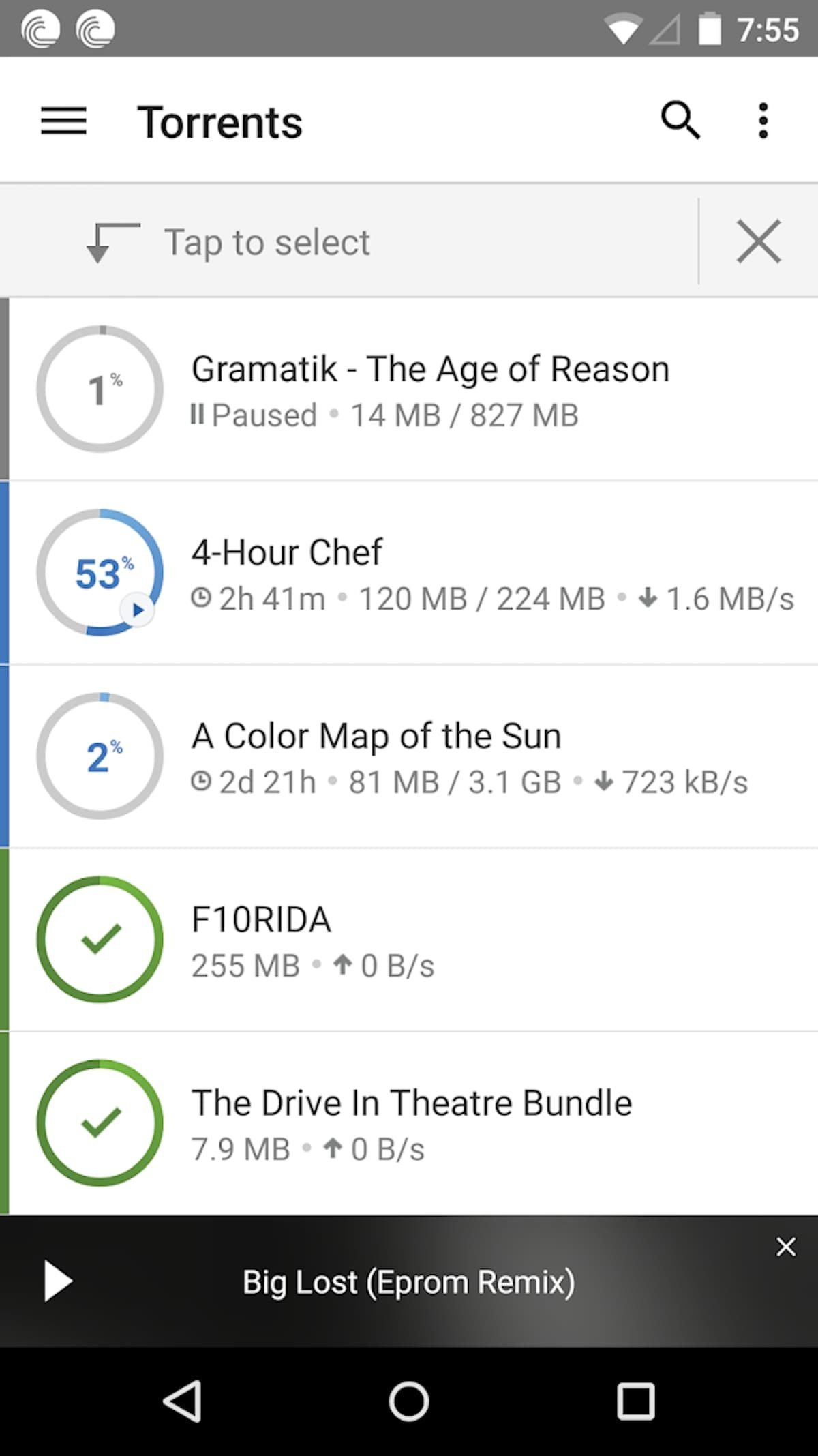 9 aplicaciones alternativas a uTorrent para descargar Torrent en Android