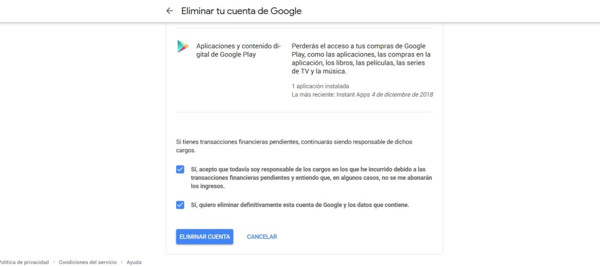 Cómo eliminar tu cuenta de Gmail en 2019 paso a paso