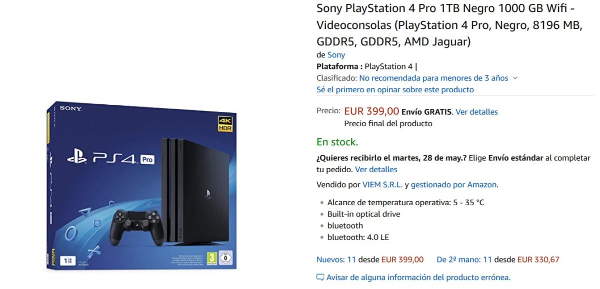 ¿Merece la pena comprar PS4 Pro en 2019?