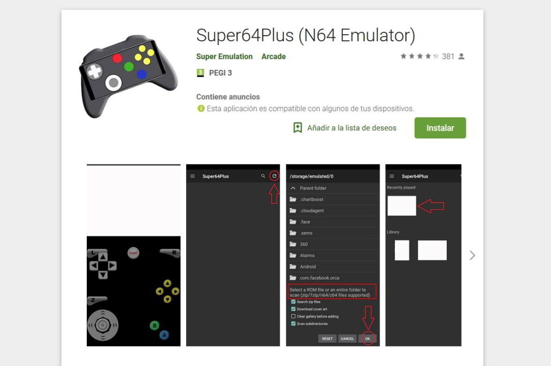 5 emuladores de Nintendo 64 para Android
