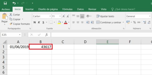 Opciones para sumar y restar fechas en Excel