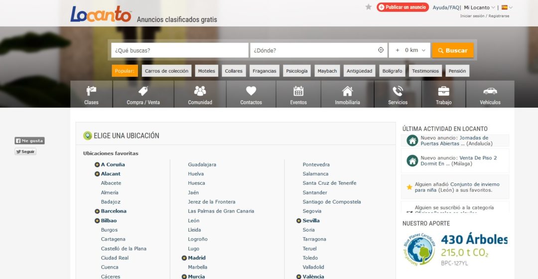 5 páginas para poner tus anuncios gratis en 2019