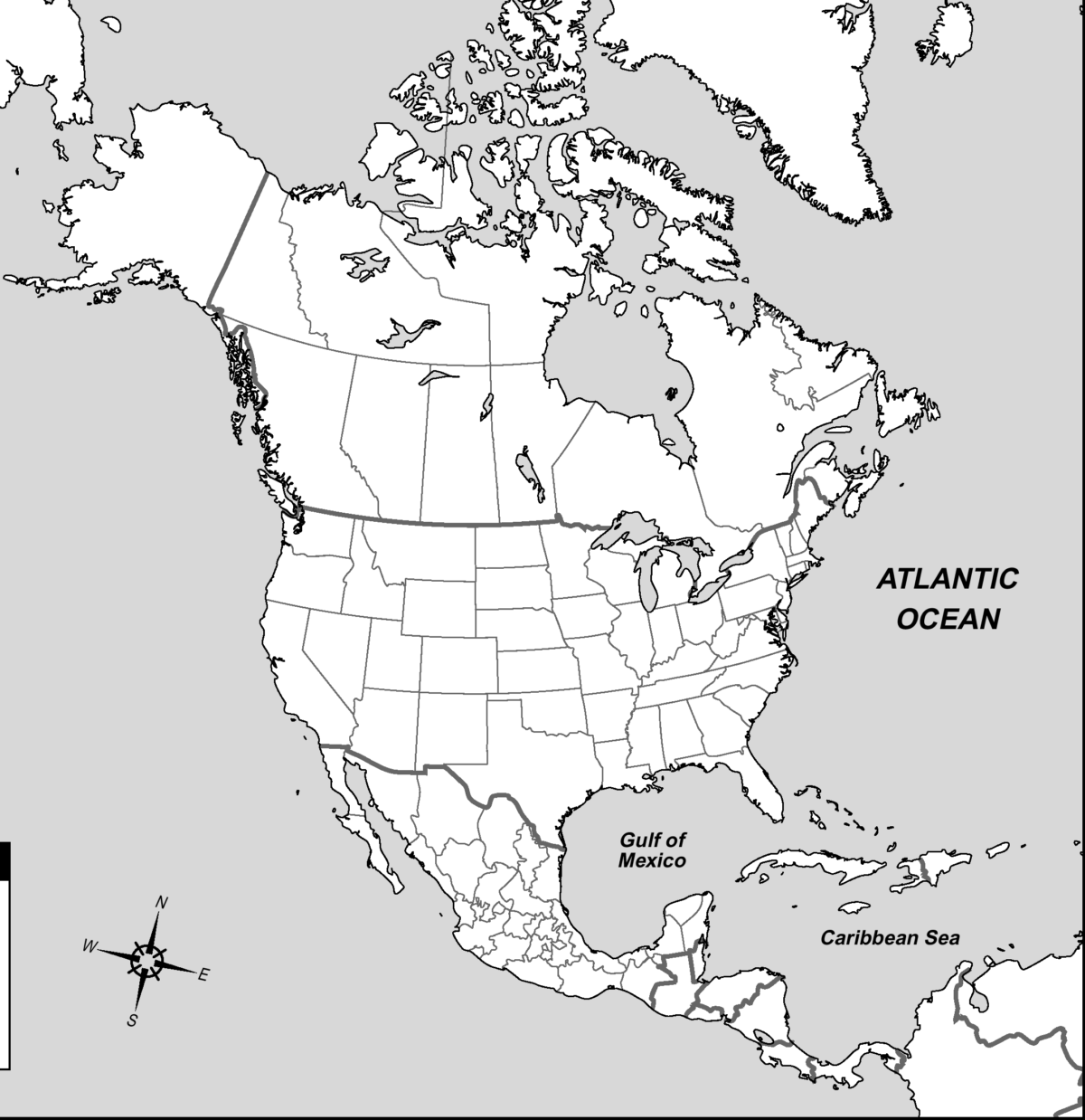 Mapa de América del Norte, más de 250 imágenes para descargar e ...