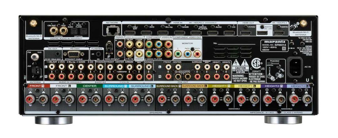 Marantz SR5014 y SR6014, receptores AV con eARC y Dolby Atmos