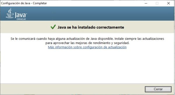 Cómo descargar e instalar Java en Windows 10