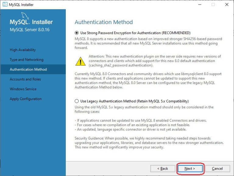 Cómo instalar la base de datos MySQL en Windows 10