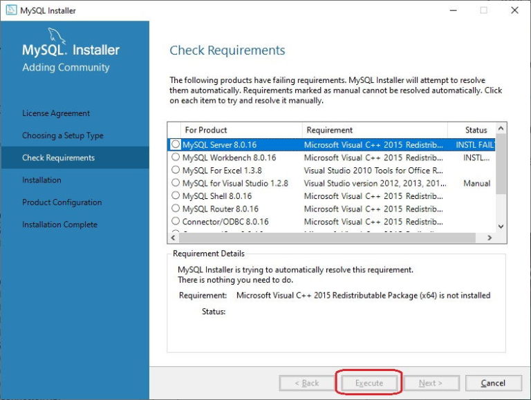 Cómo instalar la base de datos MySQL en Windows 10