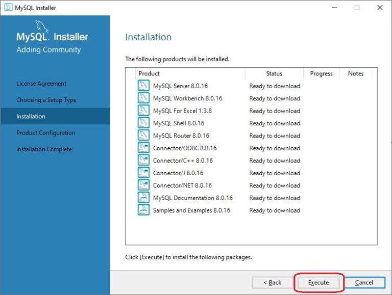 Cómo instalar la base de datos MySQL en Windows 10