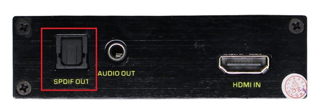 Conexión de audio S/PDIF, qué es y para qué sirve