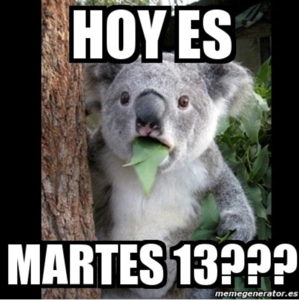 Los mejores 40+ memes de Martes 13 para compartir por WhatsApp