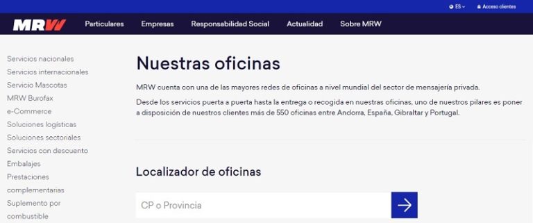 Atención al cliente de MRW: teléfono, contacto y correo de soporte