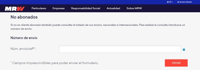 Atención al cliente de MRW: teléfono, contacto y correo de soporte