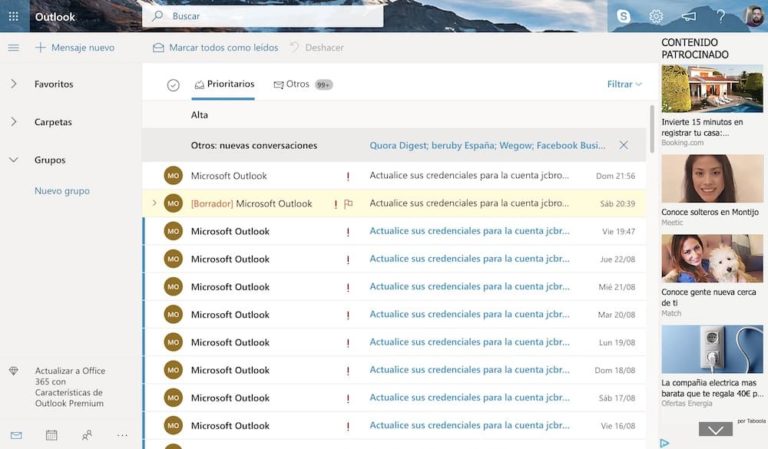 Iniciar sesión en Hotmail: cómo entrar en tu cuenta de Outlook en 2019