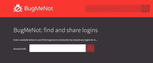 Cómo usar BugMeNot para evitar registrarte en un sitio web