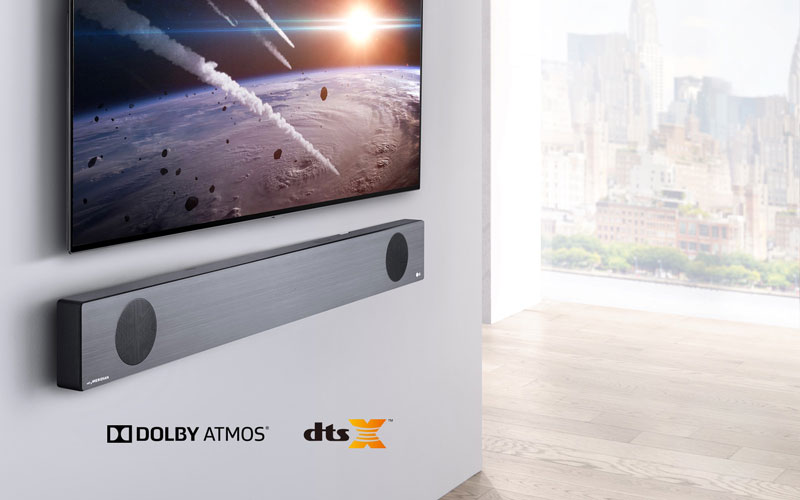 LG SL9YG, Dolby Atmos y mucha potencia en una barra de sonido compacta