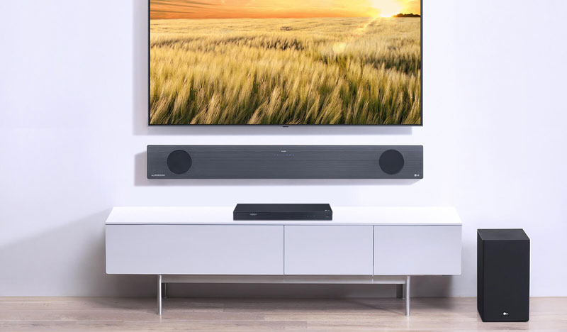 LG SL9YG, Dolby Atmos y mucha potencia en una barra de sonido compacta