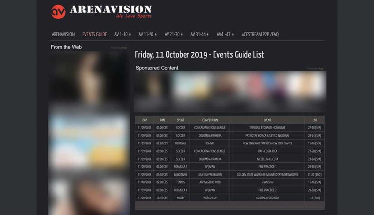 14 alternativas a ArenaVision para ver fútbol online en 2019