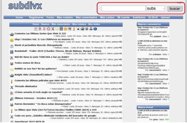 Cómo buscar subtítulos para tus películas en Subdivx y cómo usarlos
