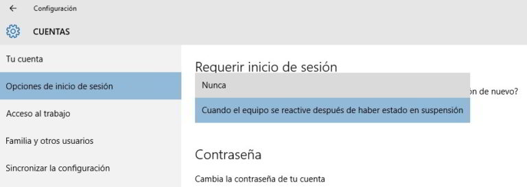 Cómo iniciar sesión en Windows 10 sin usar una contraseña