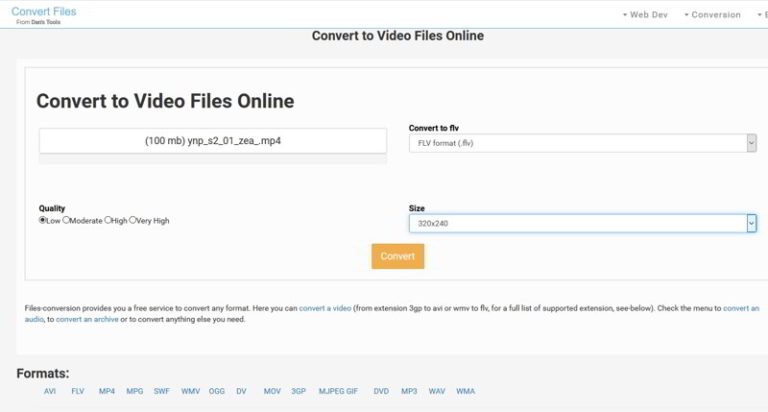 5 herramientas para convertir videos online