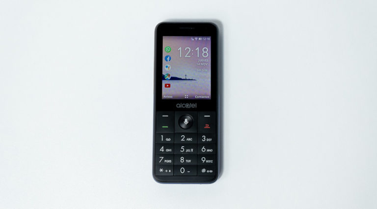 Alcatel 3088, análisis: un móvil de teclas con WhatsApp