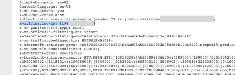 Cómo rastrear la IP de un correo electrónico en Outlook y Gmail
