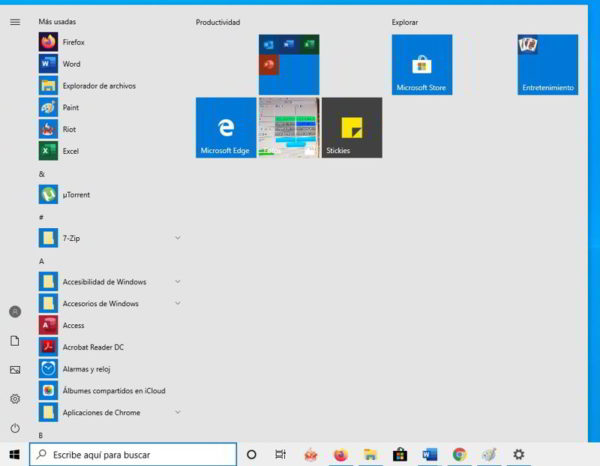 Cómo personalizar el botón Inicio de Windows 10