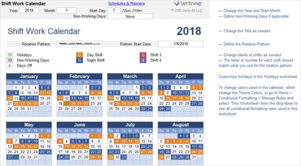 Las mejores plantillas de calendario para Office