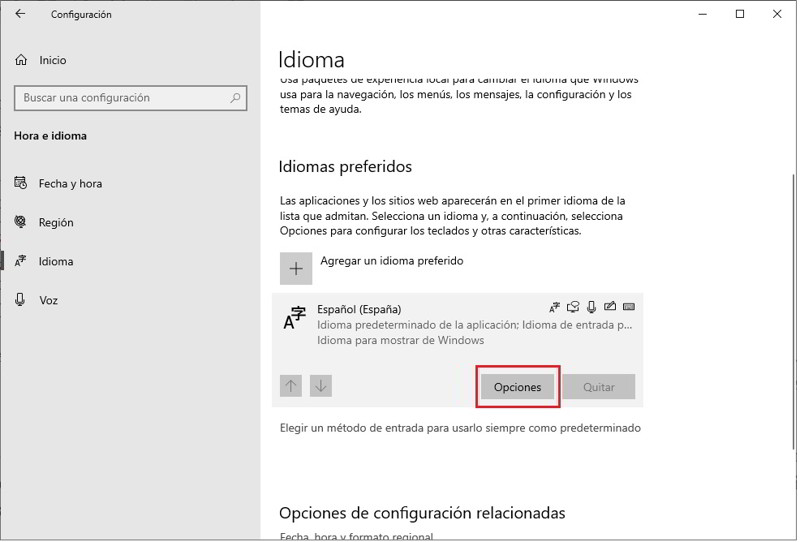 4 formas de cambiar el mapa del teclado en Windows