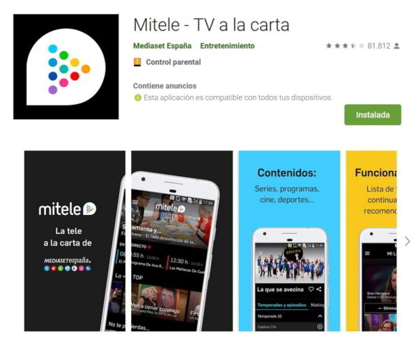 7 cosas que deberías conocer sobre Mitele para ver series y pelis online