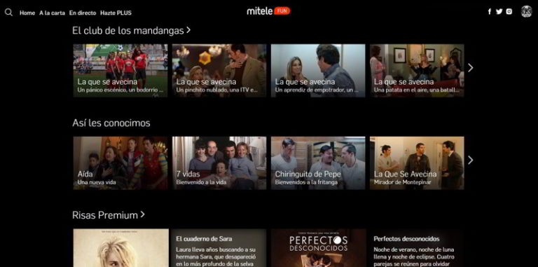 7 cosas que deberías conocer sobre Mitele para ver series y pelis online