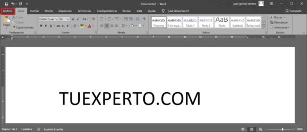 Cómo activar el modo oscuro de Microsoft Word