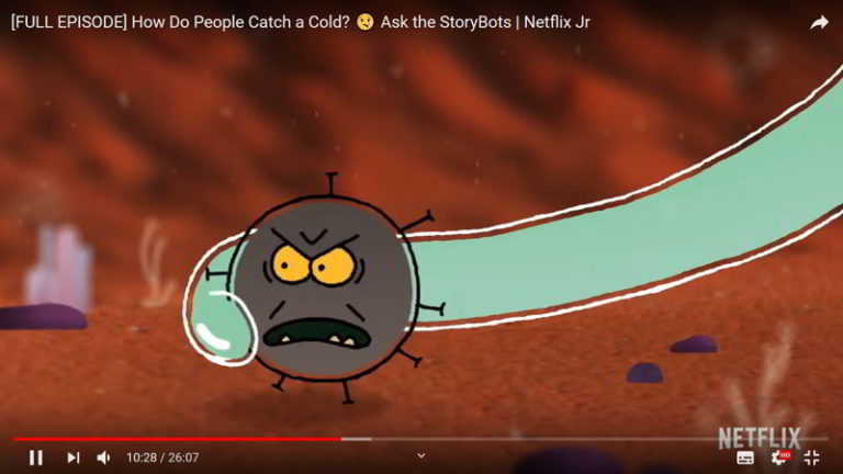 Netflix explica a tus niños que son los virus con esta serie