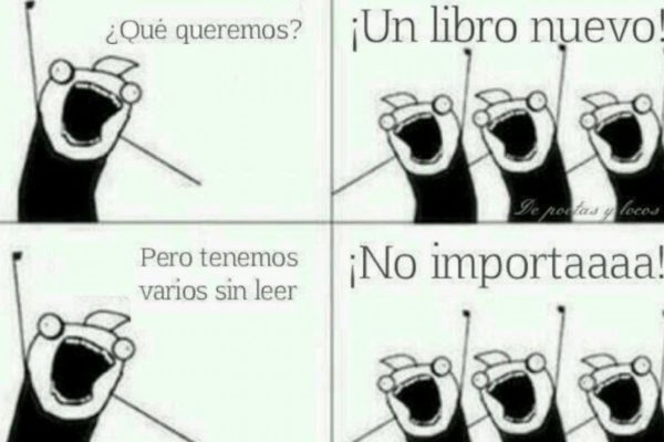 Los memes más graciosos del Día del Libro para compartir con familia y ...