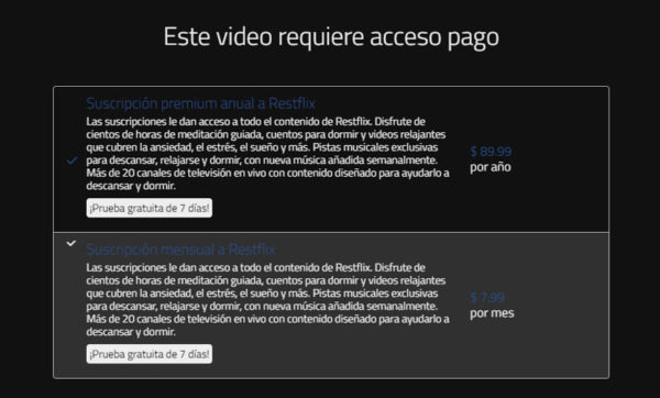 Restflix, así es el Netflix para quedarte dormido mientras ves la tele