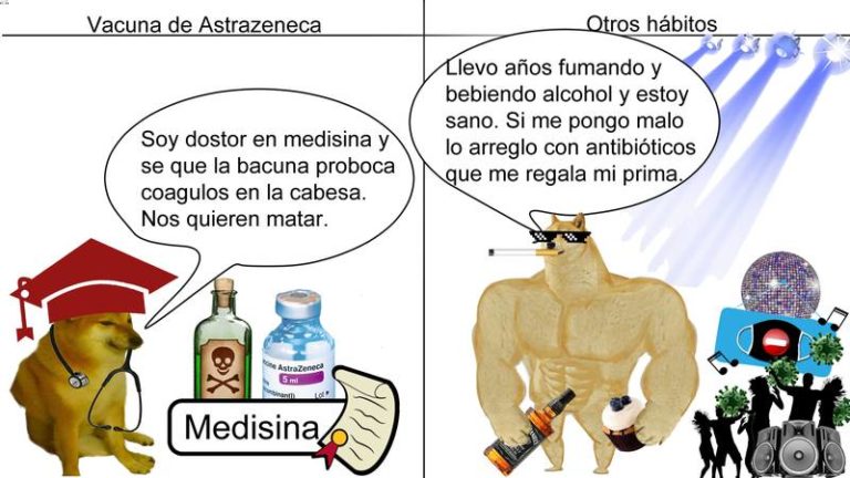 Los 10 memes de la vacuna de Astrazeneca más divertidos de la red