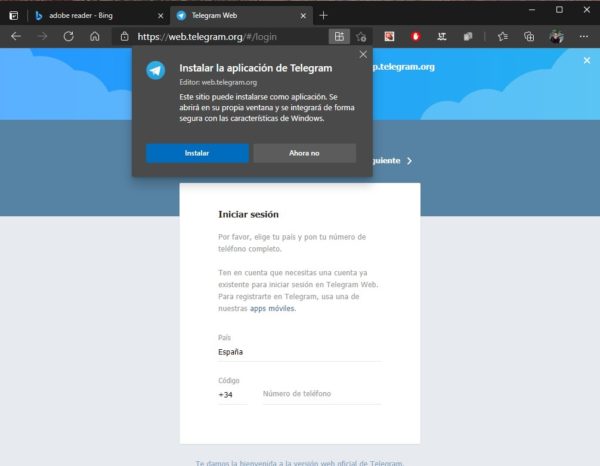 Cómo instalar una página web como aplicación web progresiva PWA